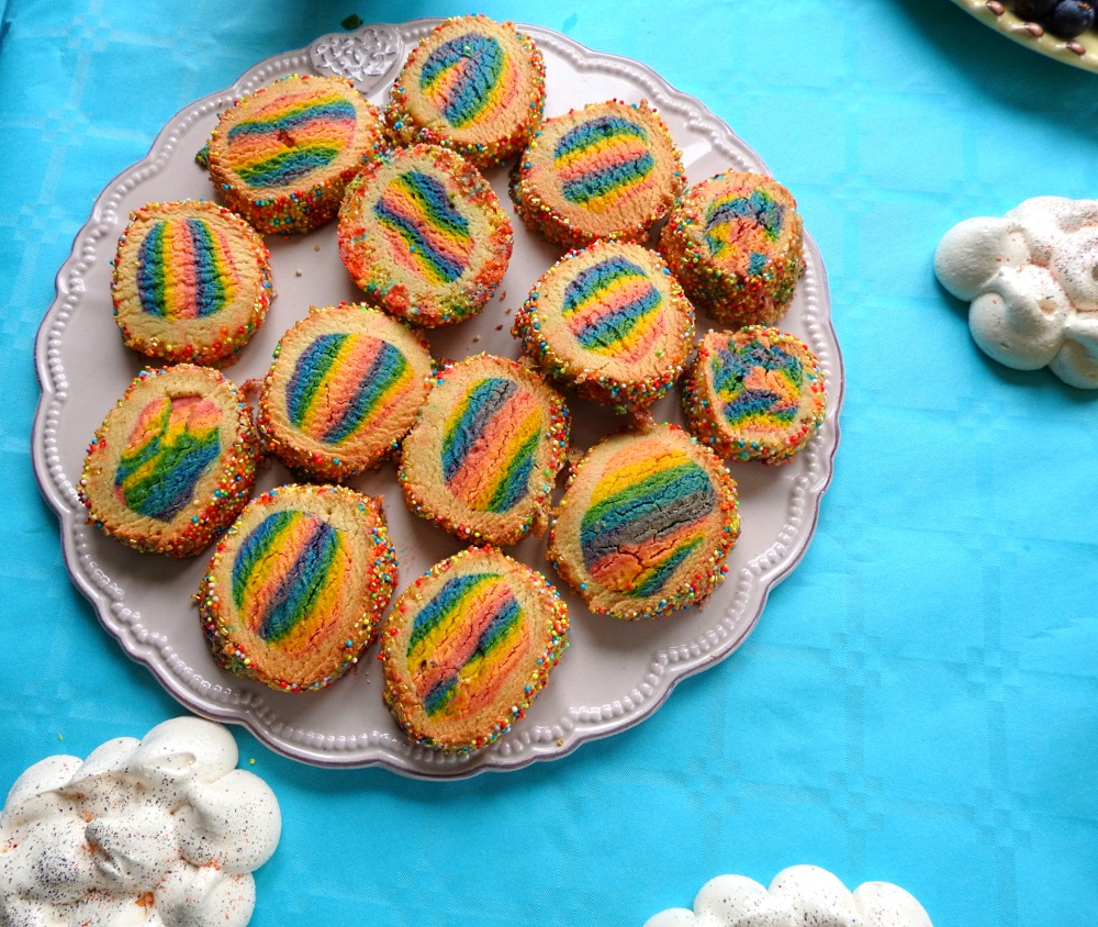 Sweet table arc en ciel pour les 2 ans de Pierre - Payette Family