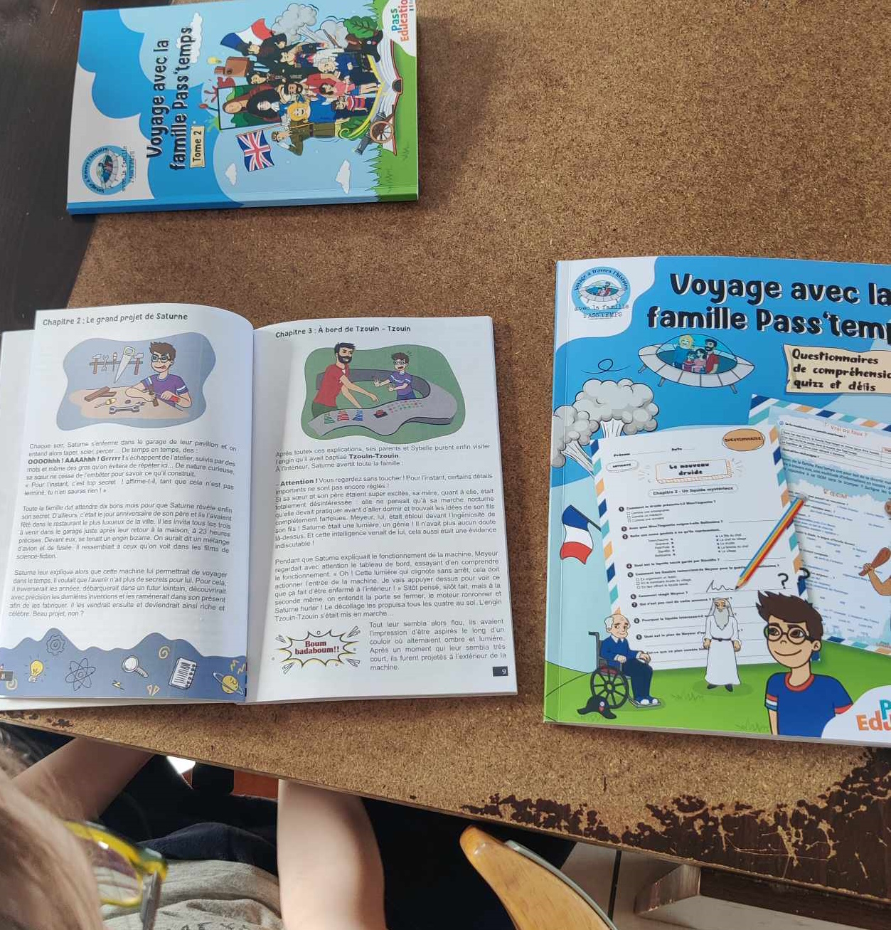 Version papier de la famille pass'temps avec Passéducation - Payette Family